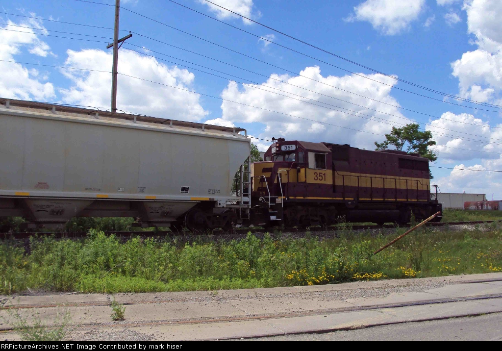 US Rail 351 at Meridan switch